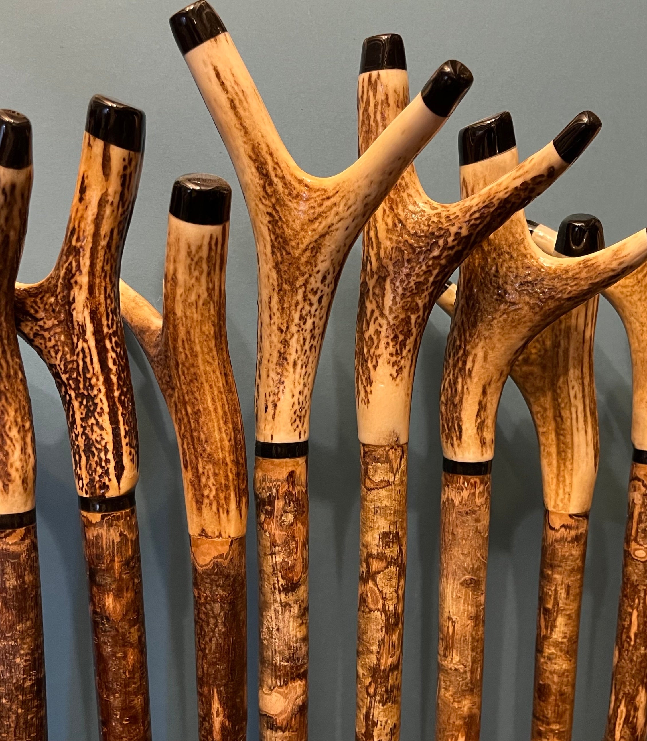 Country Walking Sticks Thumbsticks, Wading Staffs and Knob Handle ...